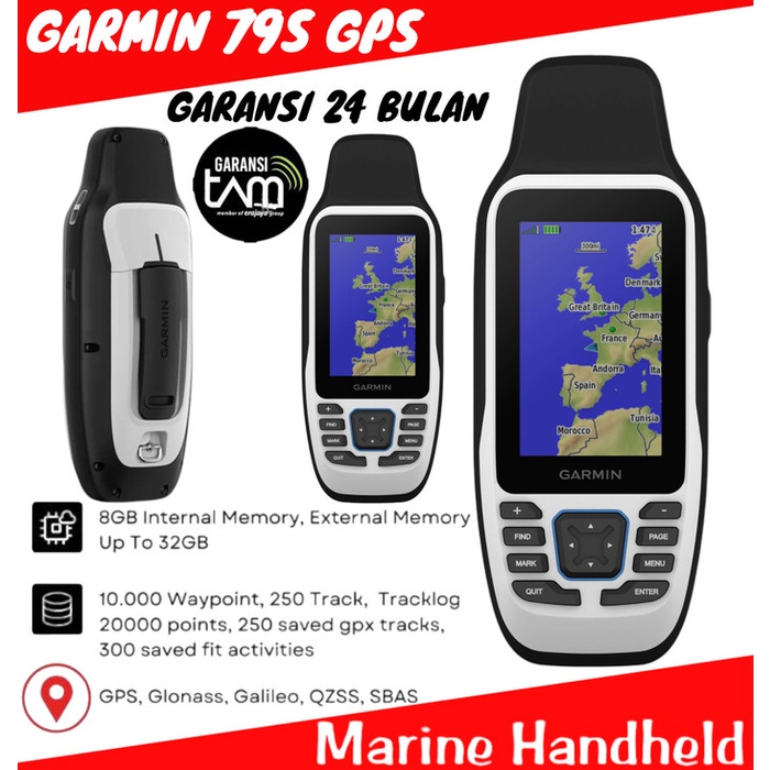 Jual Garmin 79s Gps Map Garansi Resmi Tam Seluruh Indonesia Garmin Tam ...