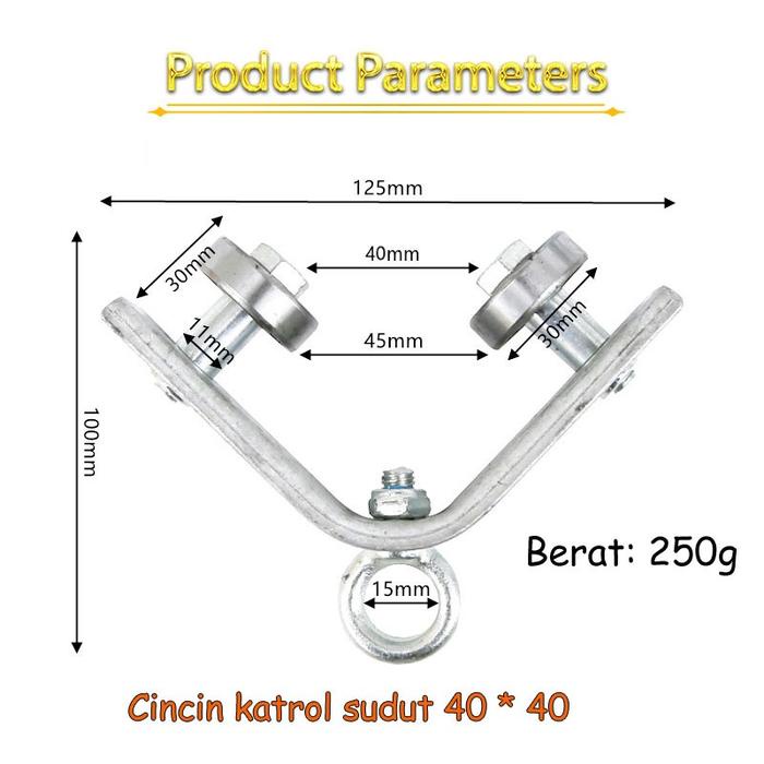 Jual Cable Trolley Hanger Untuk Hoist Crane-Katrol Kerekan Alat Berat ...