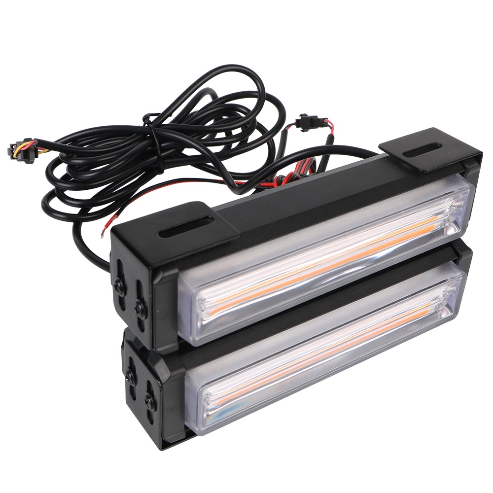 Jual Car Front Grille Warning Light Head 12V Surface Mount 40W COB LED ...