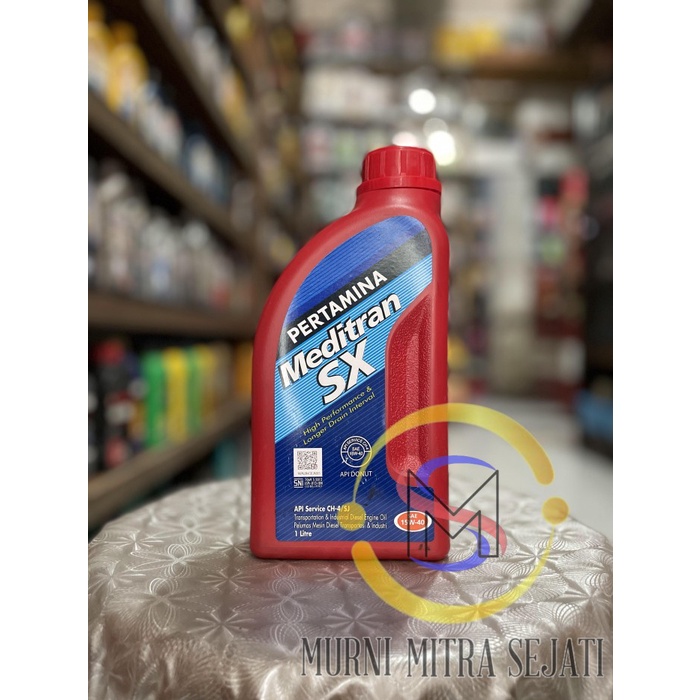 Jual JTTOP" PERTAMINA MEDITRAN SX SAE 15W-40 15W40 OLI DIESEL ENGINE ...