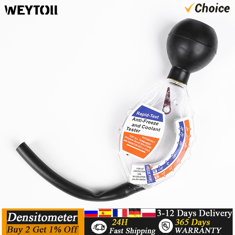 Jual Handheld Portable Densitometer Antifreeze Dial Density Meter ...