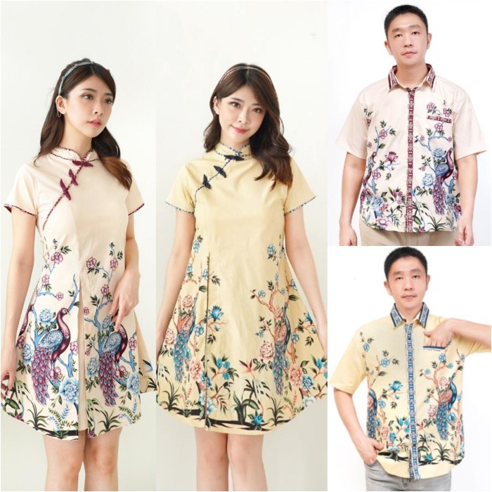 Jual Best Seller Jumbo Batik Dress Qibao Jibao Cheongsam Shanghai Chino ...