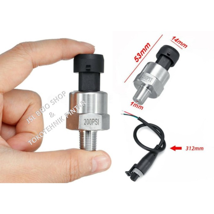 Jual Jt Mntb" Presure Transmiter / Sensor Tekanan Untuk Oli,Gas Dan ...