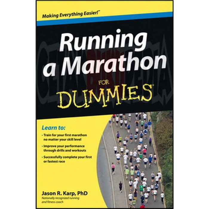 Jual Book Jason Karp Running A Marathon Dummies | Shopee Indonesia