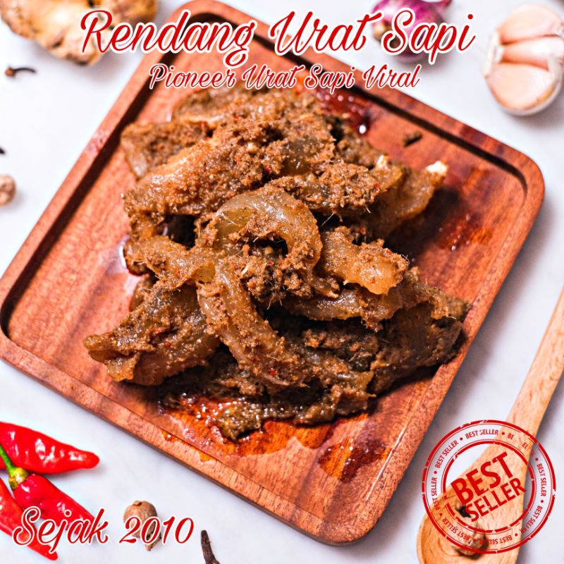 Jual Rendang Sapi/Rendang Urat/Rendang Paru Sapi Empuk Premium | Shopee Indonesia