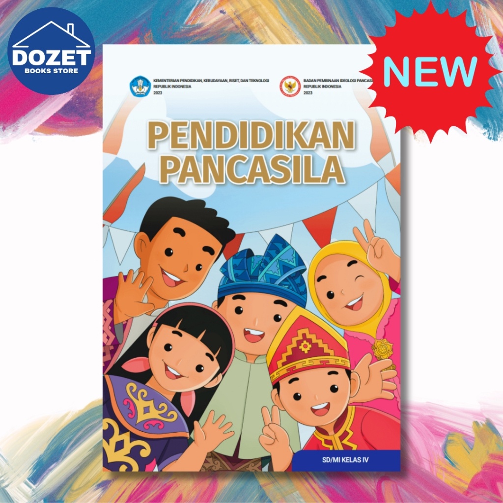 Jual IK! Buku paket pendidikan pancasila kelas 4 SD/MI kurikulum merdeka untuk siswa | Shopee ...