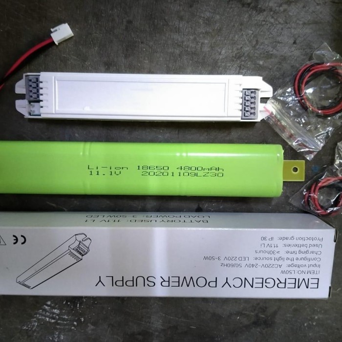 Jual Batery Emergency Power Pack Lampu TL Led / TL neon | Shopee Indonesia