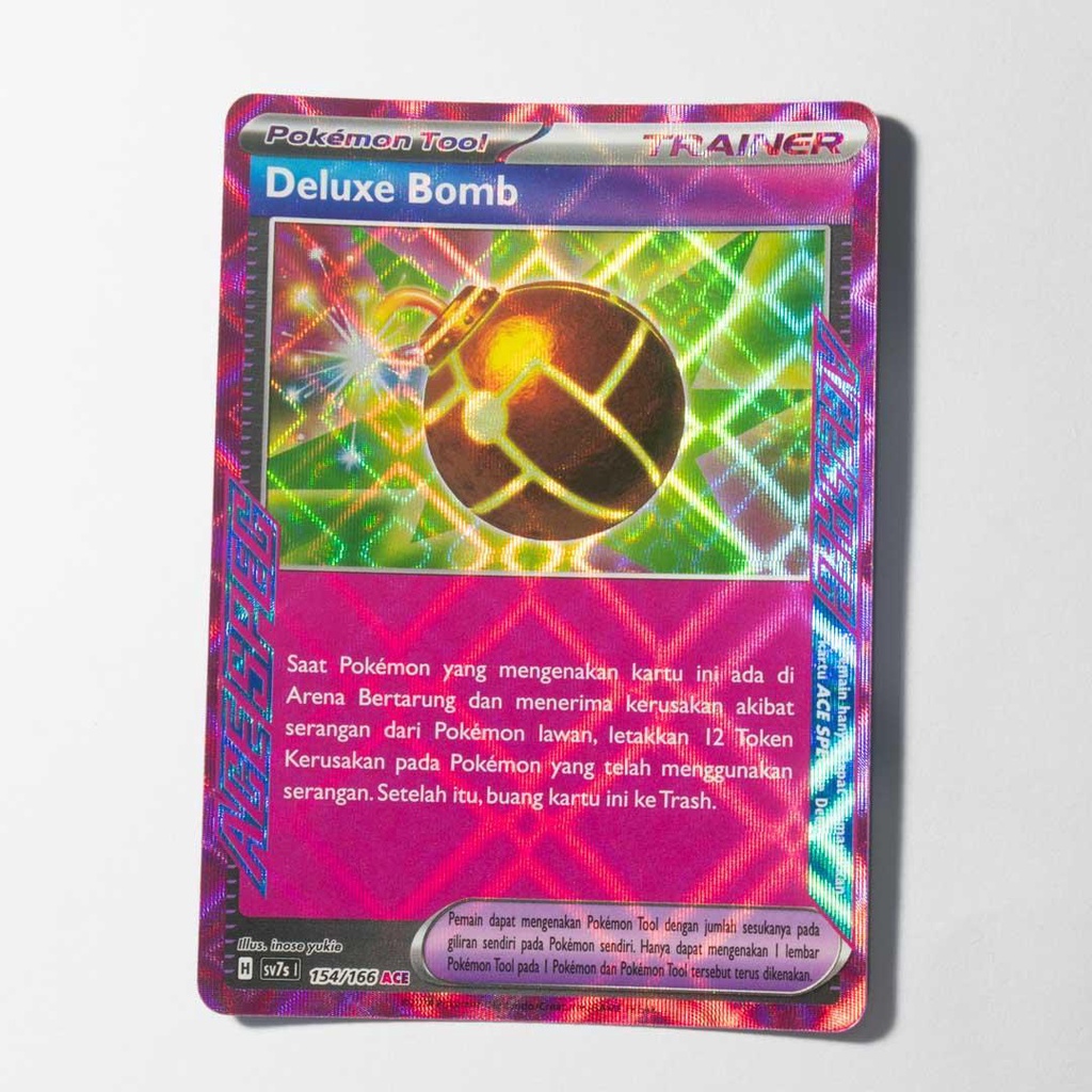 Jual Deluxe Bomb ACE 154/166 SV7s Bimbingan Rasi Kartu Pokemon TCG Original Indonesia | Shopee ...
