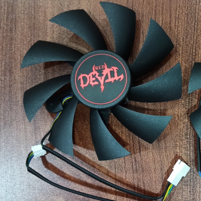 Jual Yuzu - fan gpu power color red devil rx 580 dual | Shopee Indonesia