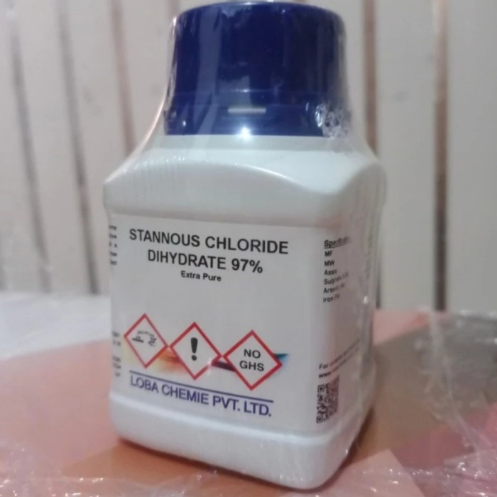 Jual Tin II Chloride / Timah II Klorida / Stannous Chloride / SnCl2 ...