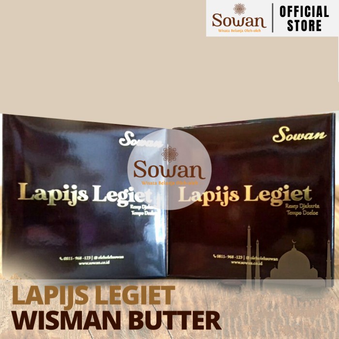 Jual Lapis Legit Mini Sowan (Dengan Wijsman Butter) | Shopee Indonesia