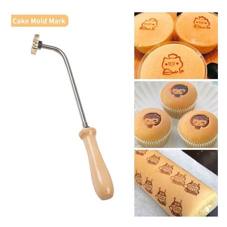 Jual Cetakan Logo Kue Emboss Chiffon Cheesecake Stempel Kue Roti ...
