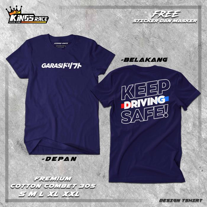 Jual Kaos Driving Save Kaos Garasi Drift Kaos Racing Otomotif Bahan ...