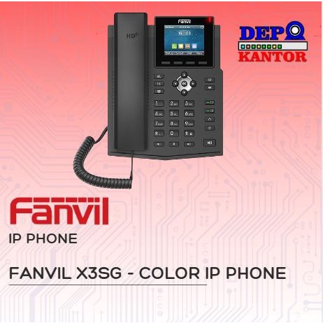 Jual Fanvil X3SG - Color IP Phone | Shopee Indonesia