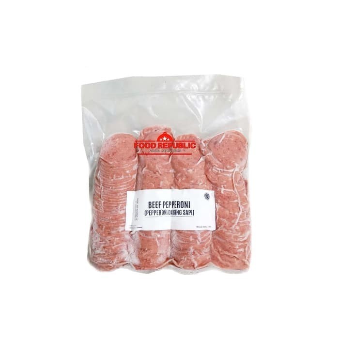 Jual PEPPERONI BEEF / DAGING SAPI PEPERONI 500 GR HALAL TOPPING PIZZA ...