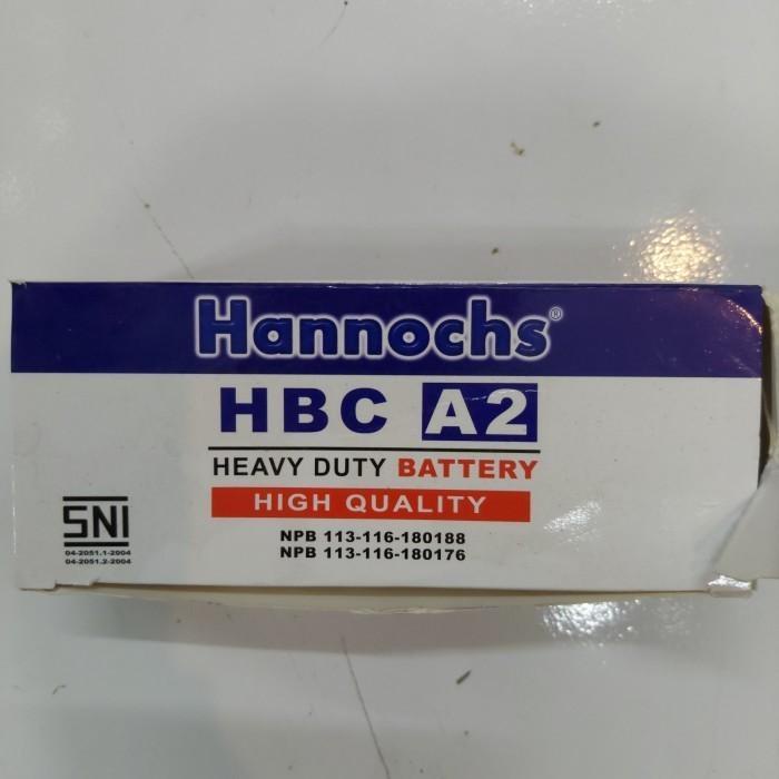 Jual 1box (60pcs) batu baterai Hannochs HBC A2 A3 Batrai AA / AAA abc ...