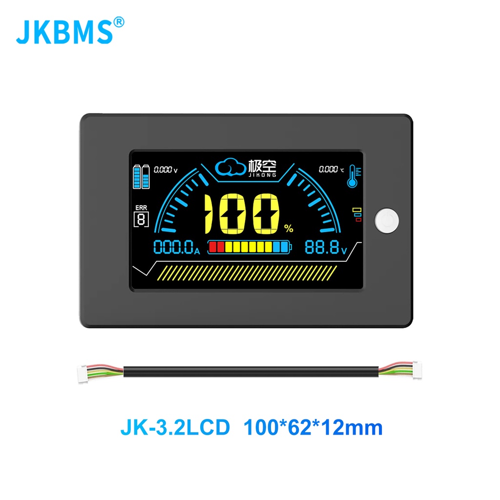 Jual JKBMS Smart BMS LCD Display 3.2 Inch Lithium Battery Smart Bms Accessories Intelligent ...