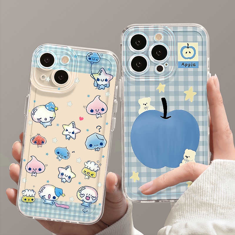 Jual Soft Apel Kelas Atas Biru Case Realme C61 C63 C65 C51 C53 Note 60 60X C75 C75X Narzo 50I ...