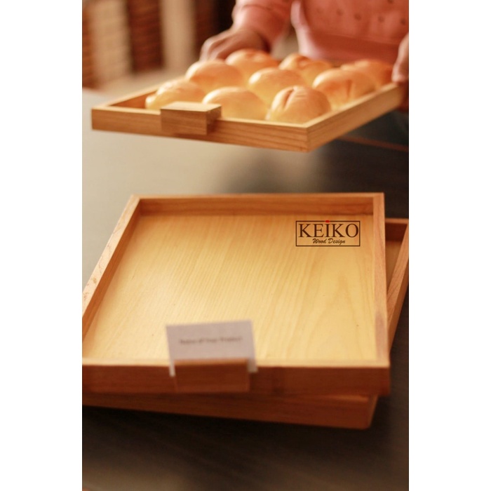 Jual panpan tray / loyang tray/Display Roti/ Pastry tray/ Bakery ...