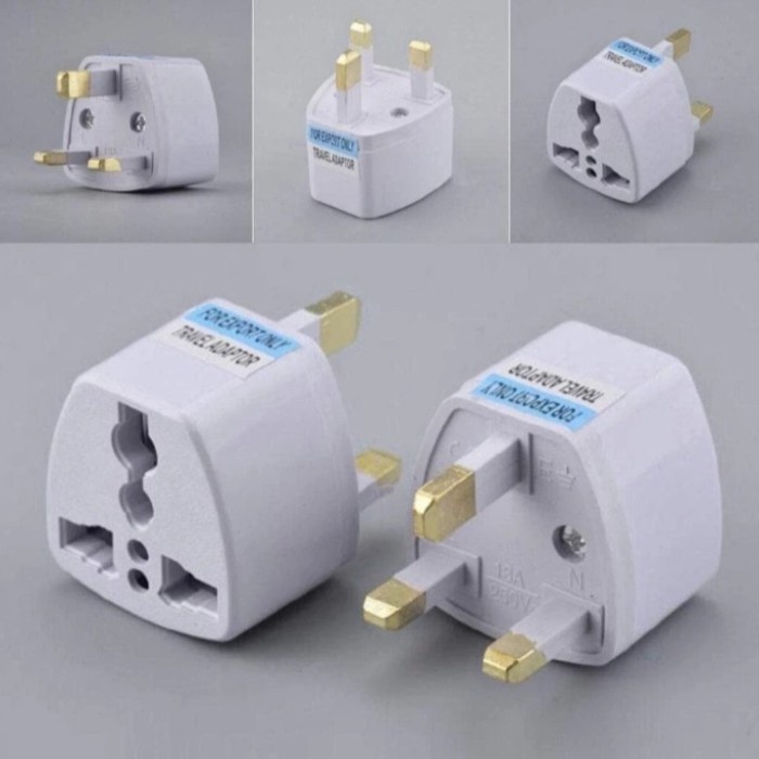 Jual JTTOP" COLOKAN 3 KAKI POWER PLUG ADAPTER CONVERTER SINGAPORE ...