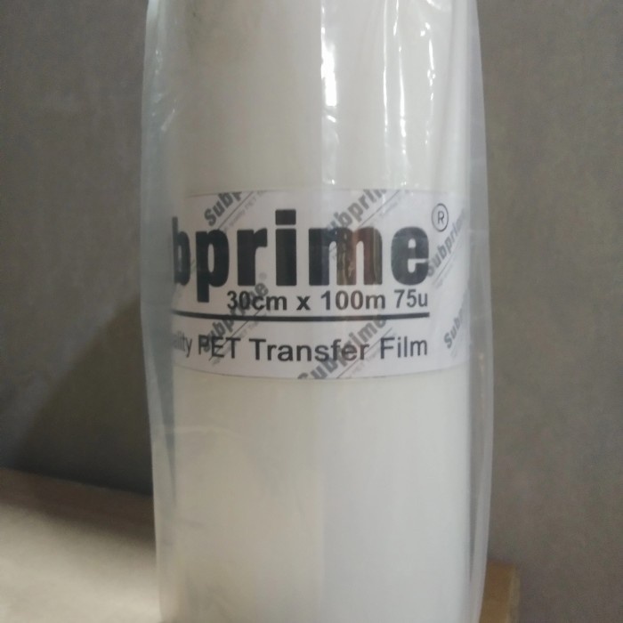 Jual Shl - Pet Film Dtf Tipe B , Uk 100M X 30Cm - Atas Dof/Frint-Bawah ...