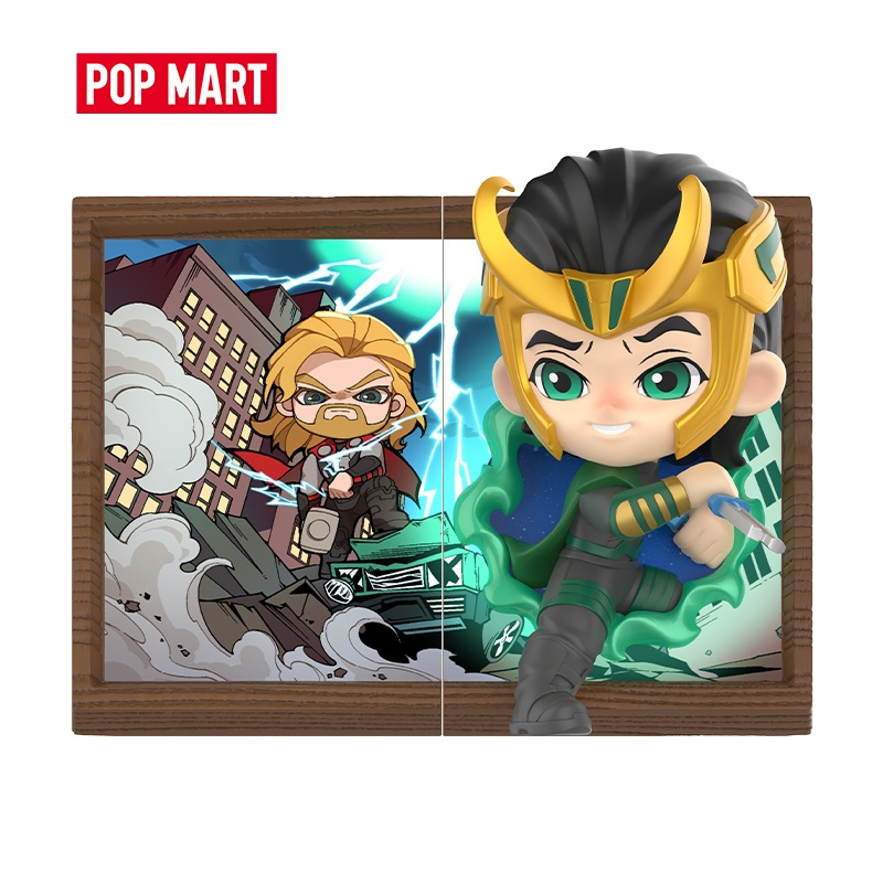 Jual POP MART Marvel Photo Frame Series Figures Blind Box Action Figure ...