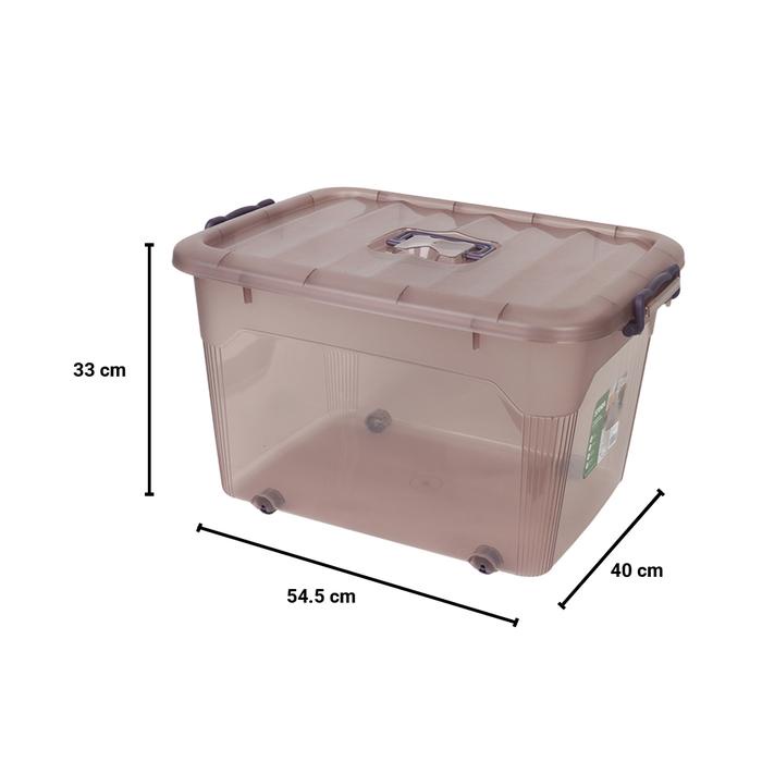 Jual (Expert) AZKO Stora 54.5X40X33 cm Kotak Penyimpanan Dengan Handle ...