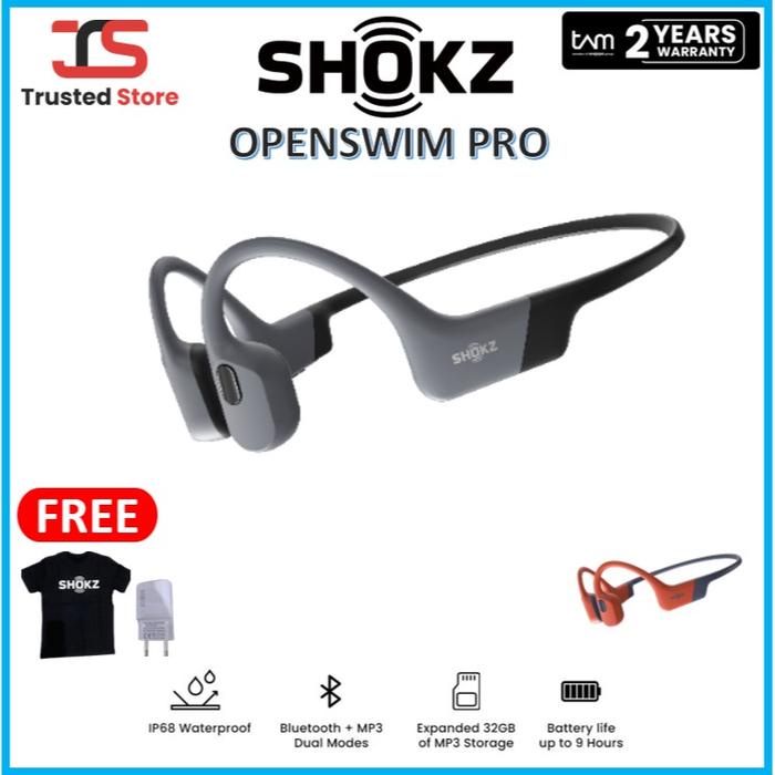 Jual Shokz Openswim Pro Headphone Bone Conduction Open Swim | Shopee Indonesia