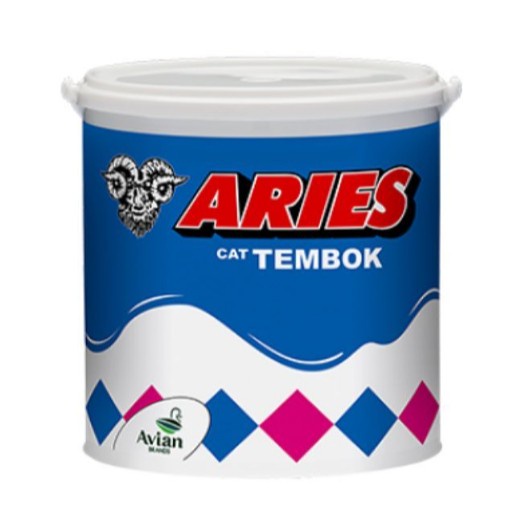 Jual (Expert) CAT TEMBOK ARIES 5KG PLAFON ETERNIT BETON KALSIBOARD GYPSUM GRC | Shopee Indonesia