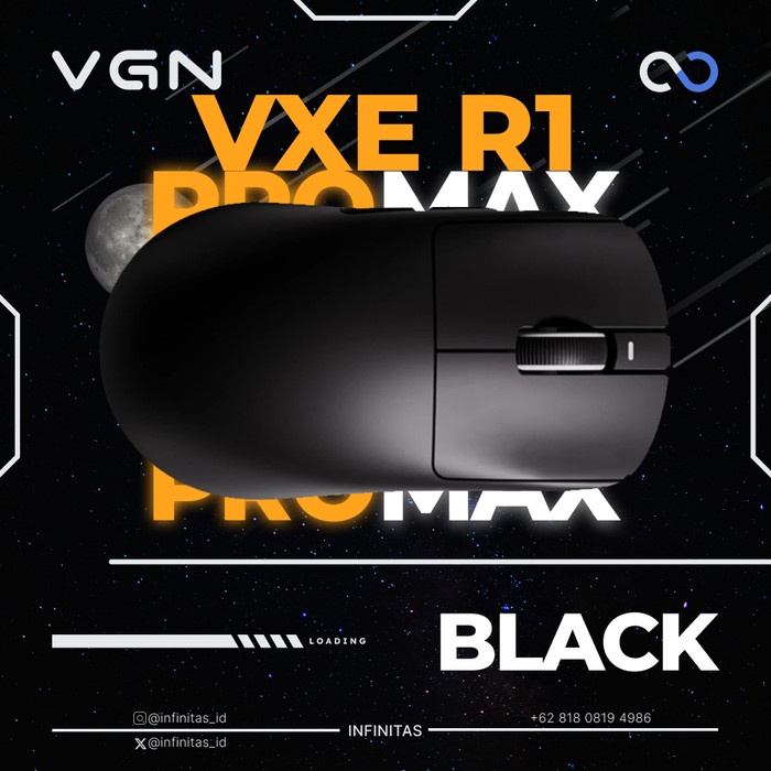 Jual [Expert] VGN VXE R1 PRO MAX 4K Wireless Light Weight Gaming Mouse ...