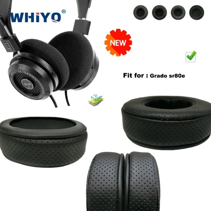 Jual New upgrade Replacement Ear Pads for Grado sr80e Headset Parts ...