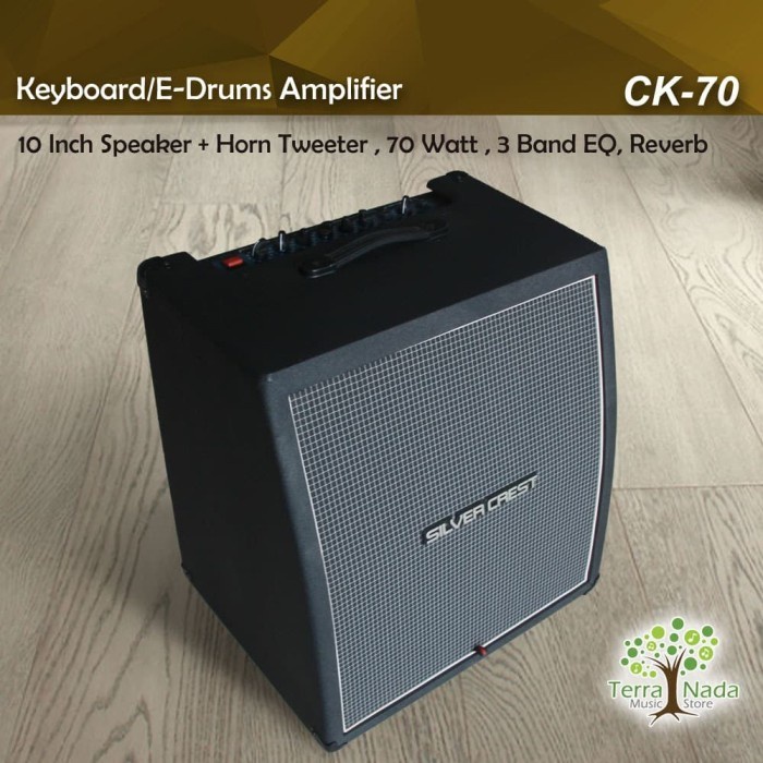 Jual Ampli Silvercrest Ck70 Amplifier Keyboard Ck 70 Speaker Drum ...