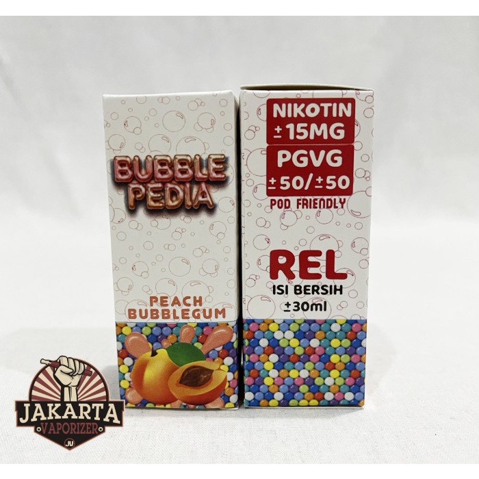 Jual ID PODS FRIENDLY BUBBLE PEDIA PEACH BUBBLEGUM 30ML 15MG BY ...