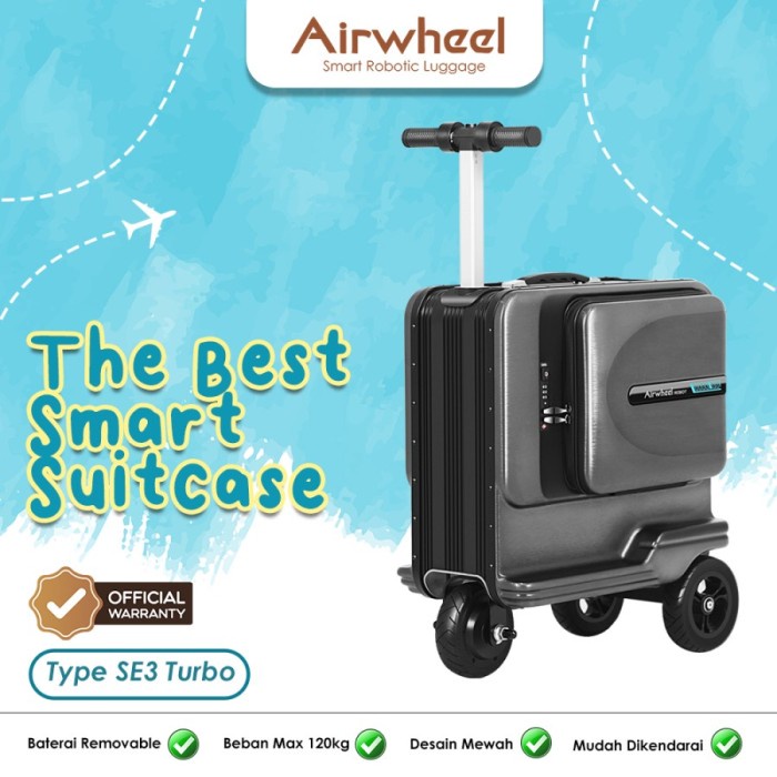 Jual ALPACA.STOR AIRWHEEL KOPER SE3 TURBO BLACK / KOPER ELEKTRIK BISA ...