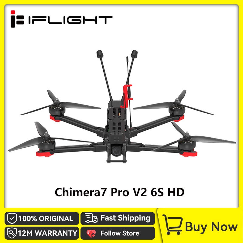 Jual iFlight Chimera7 Pro V2 HD 7.5inch 6S FPV BNF with BLITZ F7 55A ...