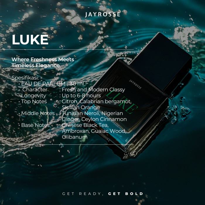 Jual Jayrosse Perfume - Luke Parfum Pria | Shopee Indonesia