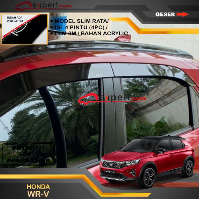 Jual Talang Air Honda Wrv 2022 2023 2024 Model Slim Rata Flat | Shopee Indonesia