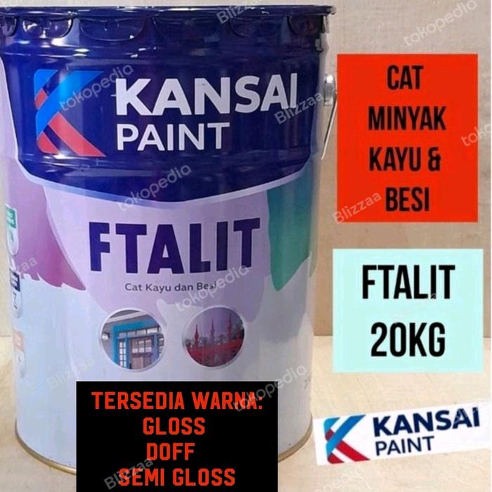 Jual TERBARU FTALIT 20kg Super White 731 Ftalit 20 kg Warna Gloss Doff ...