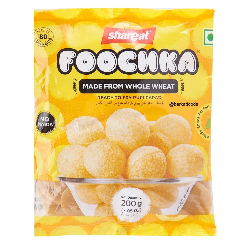 Jual Dry Pani Puri Papad Shareat Foochka India / Kerupuk Pani Puri ...