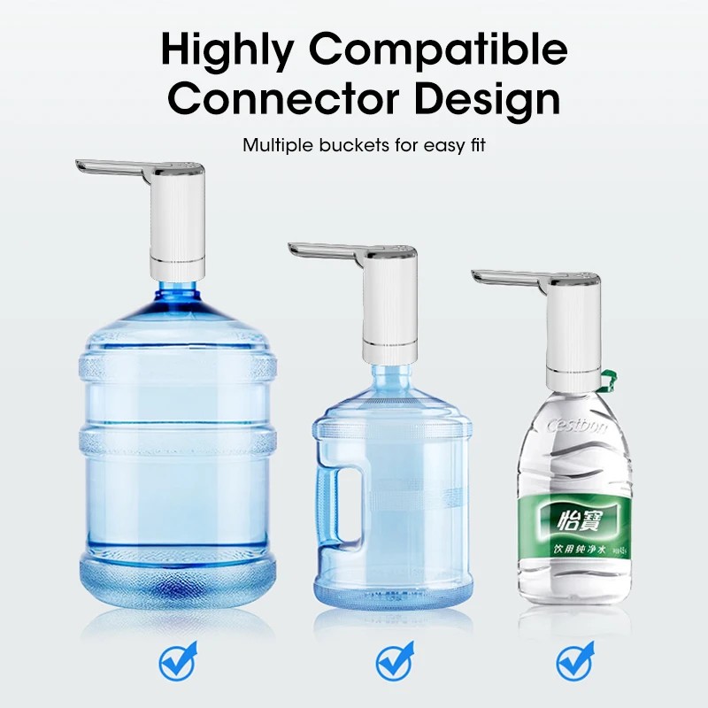 Jual Water Dispenser Water Pump Electric Bottle Pump Mini Portable ...