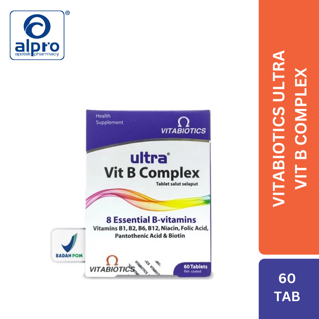 Jual Vitabiotics Ultra Vit B Complex 60S | Shopee Indonesia