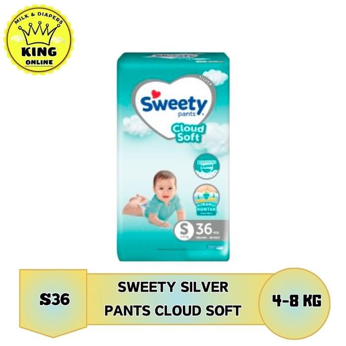 Jual Amorie- 1-Ball Sweety Silver Pants S36-M32-L26-Xl24-Xxl22/King ...
