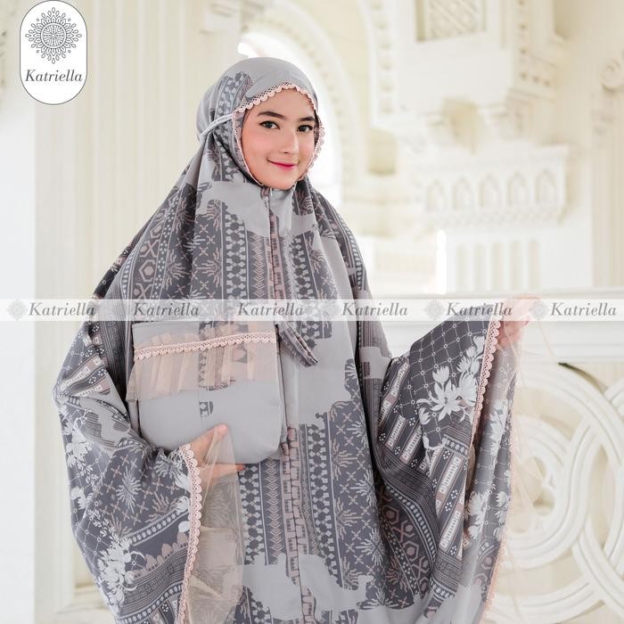 Jual Katriella - Mukena Dewasa Silky Mukenah Travel Jumbo 2 In 1 ...