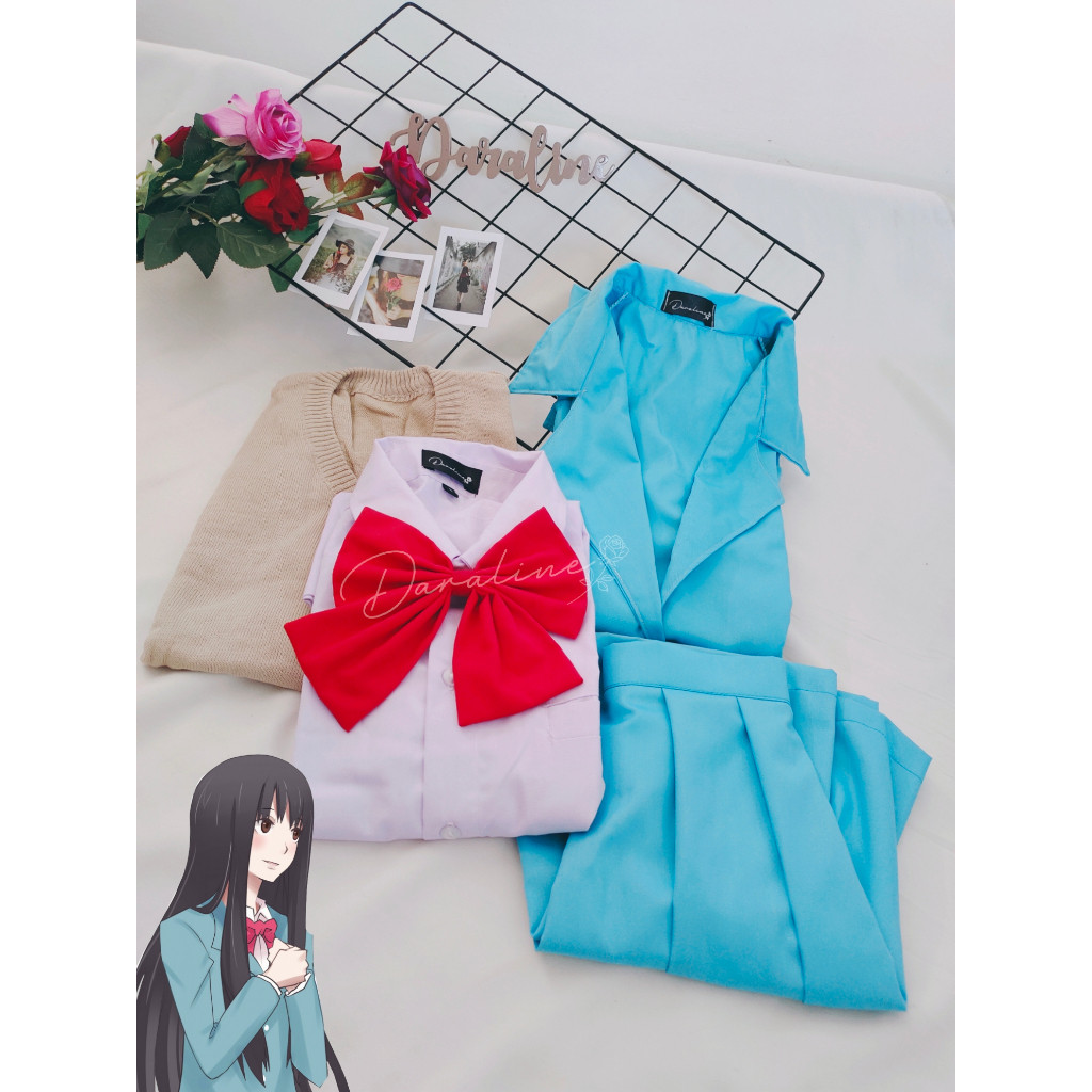 Jual New Kostum Cosplay Sawako Kuronuma Kimi Ni Todoke Best Seller ...