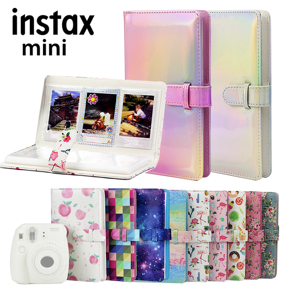 Jual 3 Inch 96 Pockets Photo Film Album Storage Book For FujiFilm ...
