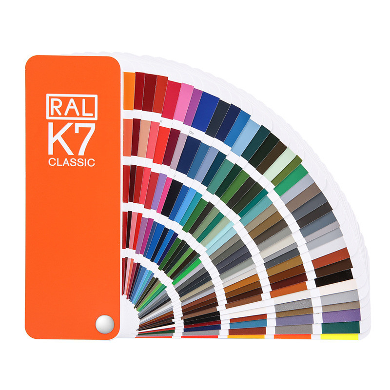 Jual Original Germany RAL K7 international standard color card raul ...