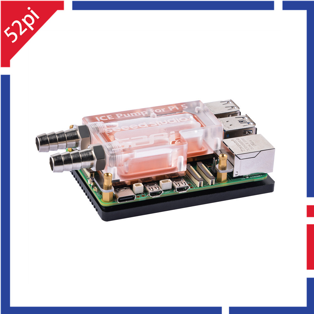 Jual NEW 52Pi Raspberry Pi 5 ICE Pump Cooling System Accessories for ...