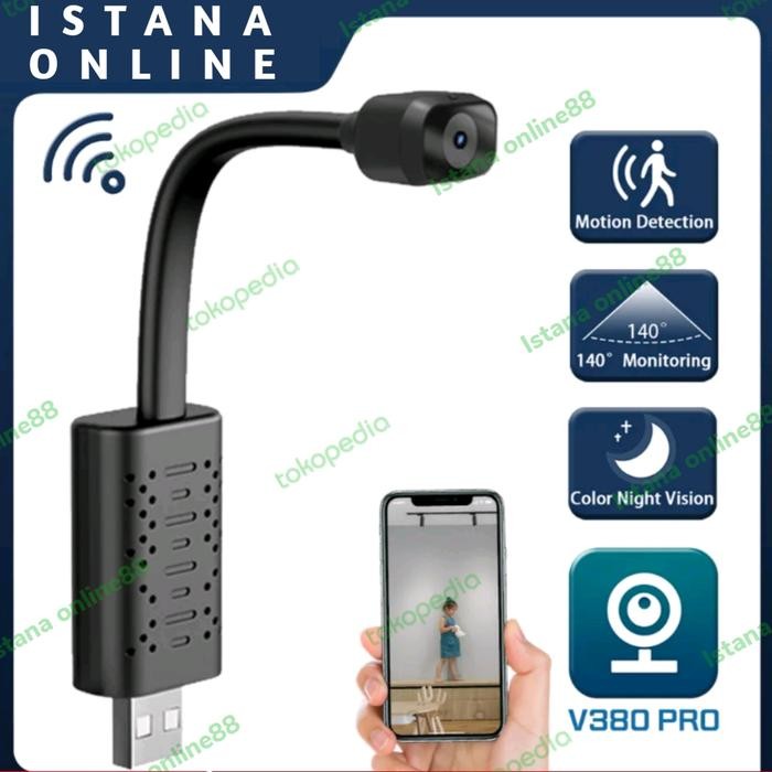 Jual Ip Cam Spy Hidden Ip Cctv Wireless / Wifi Full Hd Kamera Usb ...