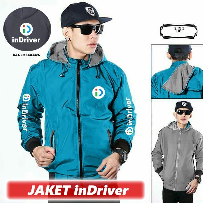 Jual JAKET INDRIVER DRIVER INDONESIA / JAKET DRIVER BANDUNG / BOLAK ...