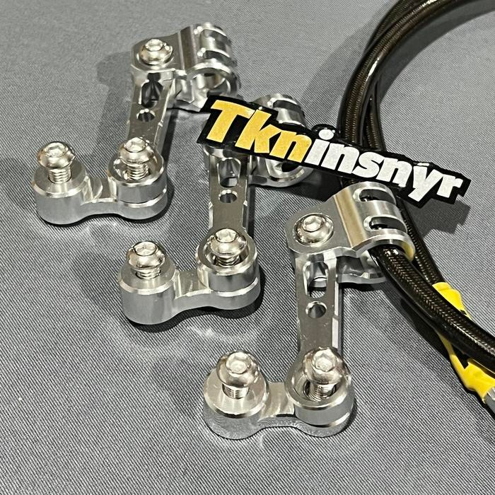 Jual Bracket Pegangan Selang Rem Shock Depan Vario Stylo BeAT Scoopy ...
